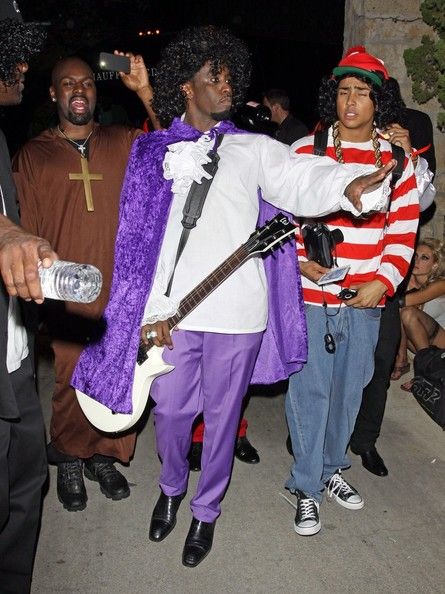 Diddy Went As Prince For Halloween